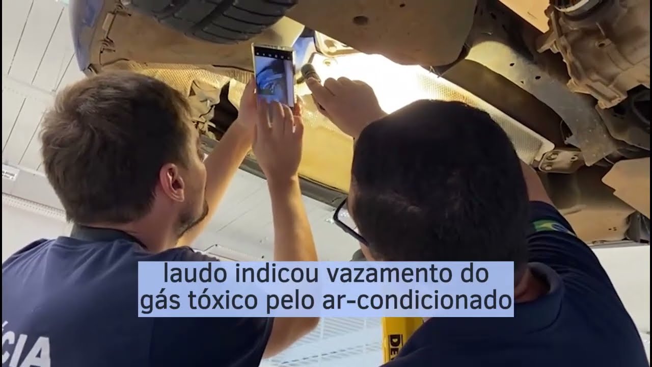 Vídeo: perícia na BMW aponta causa da morte de jovens asfixiados Vídeo: perícia na BMW aponta causa da morte de jovens asfixiados